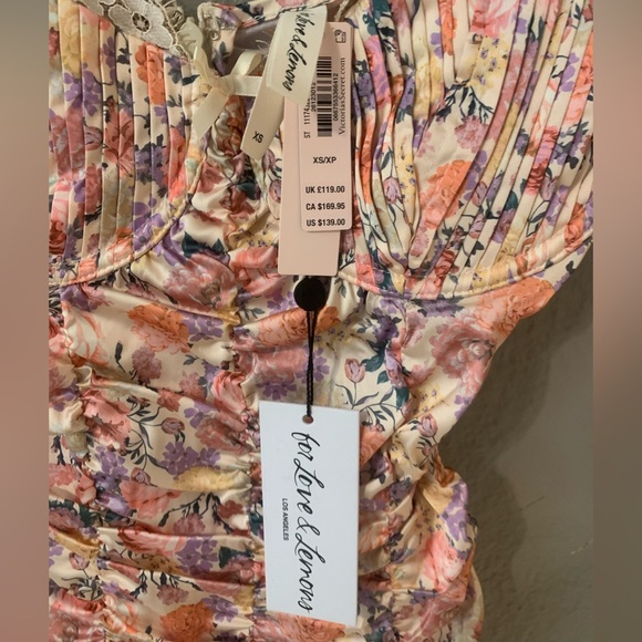 For Love And Lemons | Dresses | Nwt For Love And Lemons Mini Dress ...